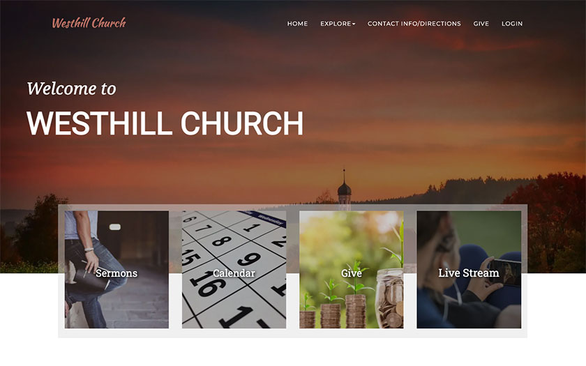 Church Website Builder - Finalweb Corporation